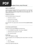 Panduan Lengkap Trading Forex Pemula | PDF