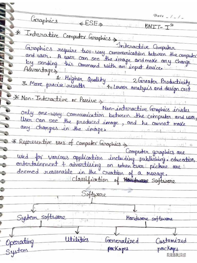 Graphics Unit 1,2,3,5 | PDF