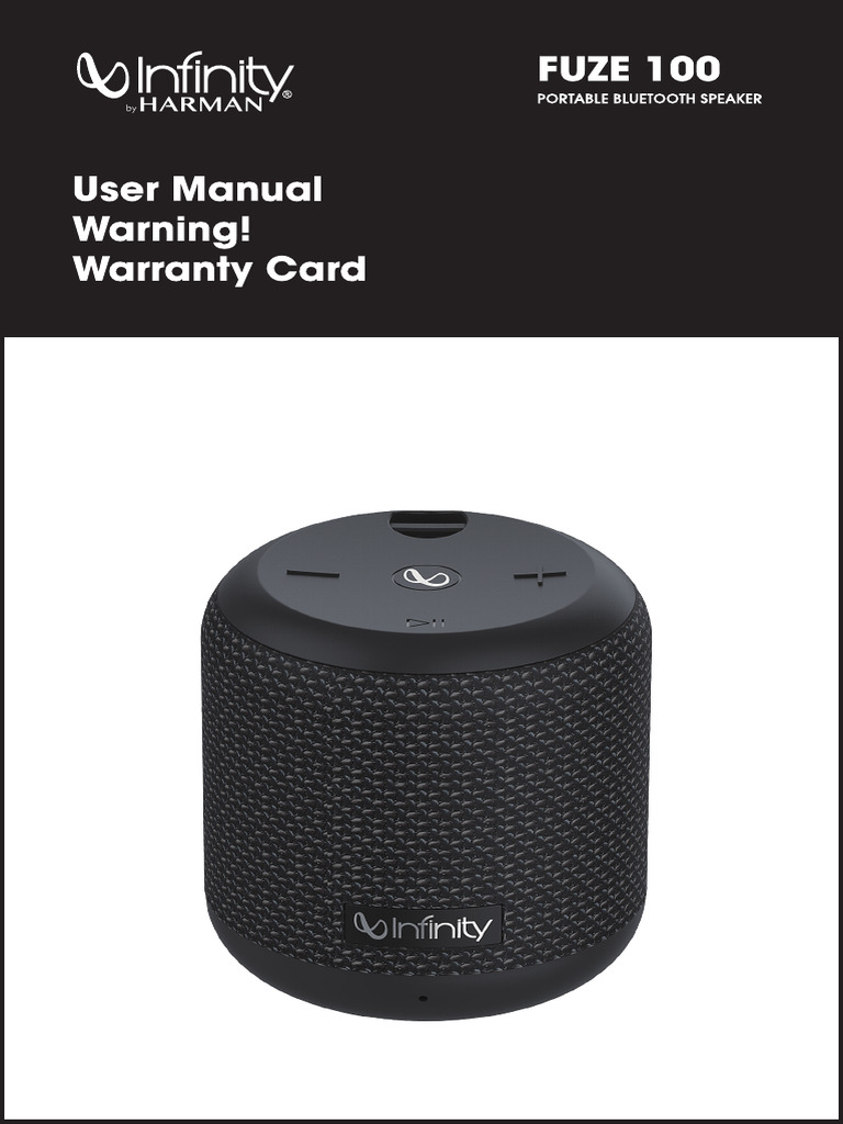 Infinity Fuze 100 | PDF