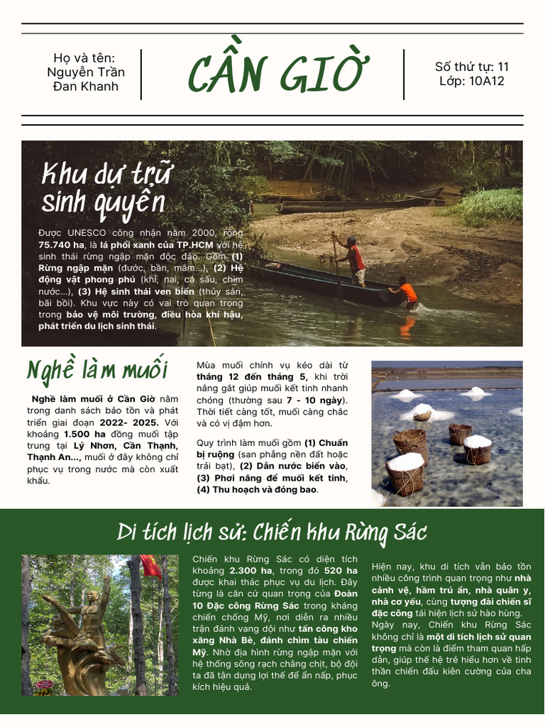 Green and White Modern Minimalist Travel Article A4 Document Page PDF | PDF