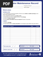 Defibrillator Checklist | PDF