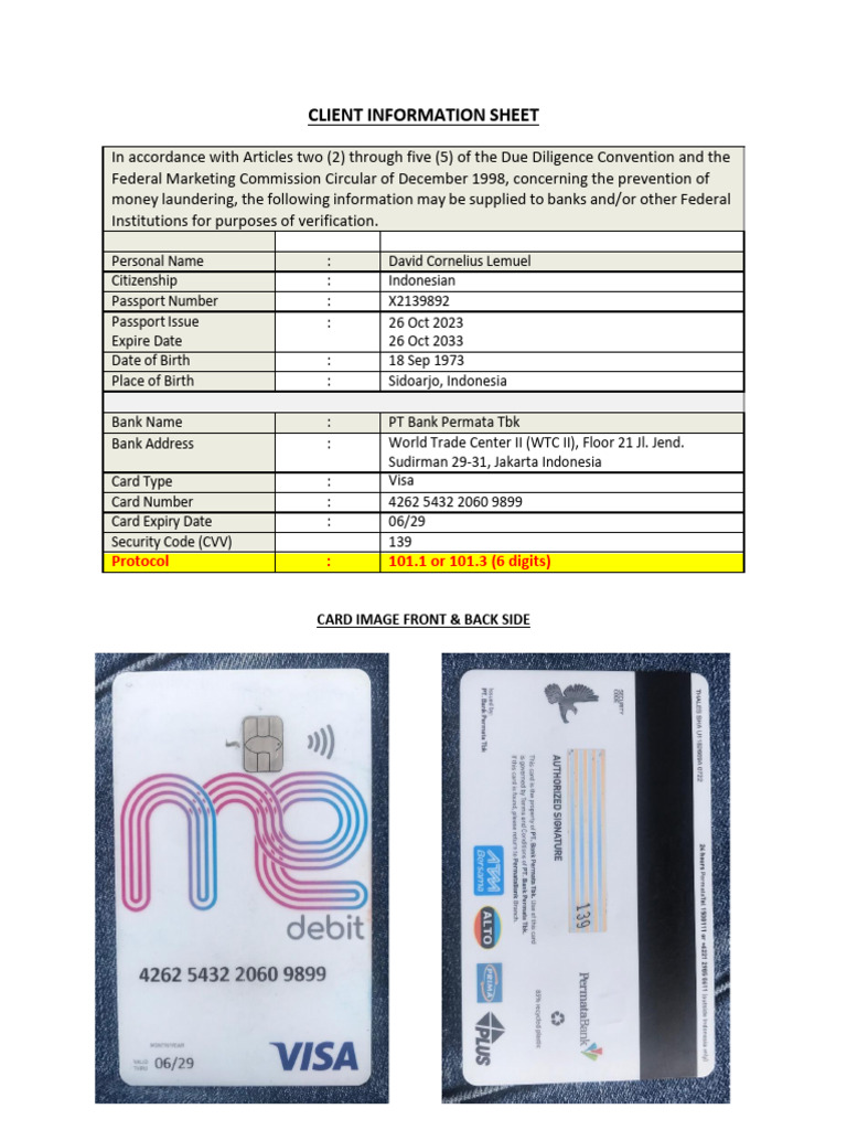 CIS David Cornelius Lemuel 101.1 or 101.3 (6 Digit) | PDF