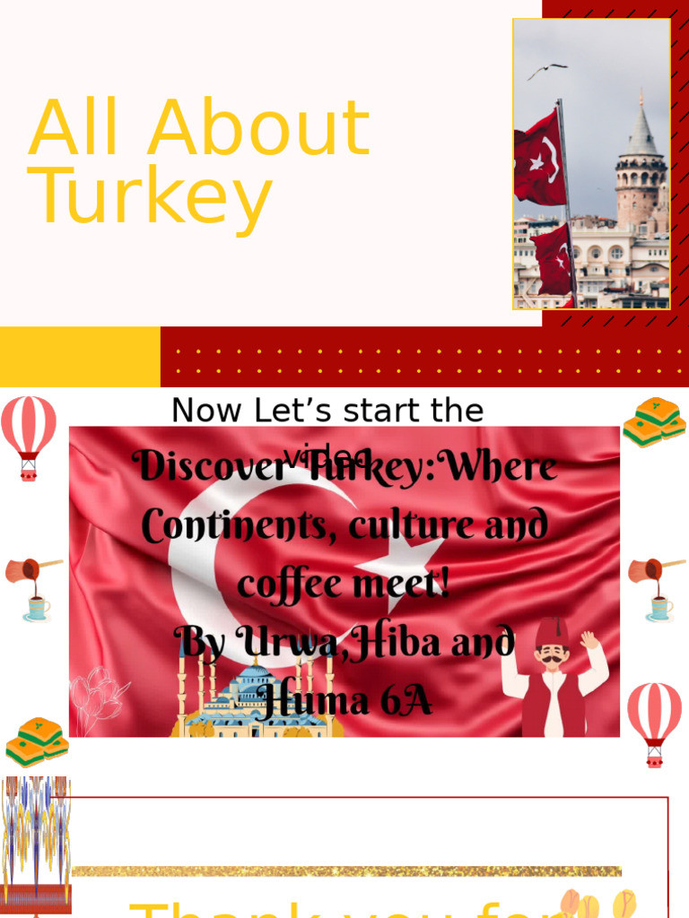 Presentation - All About Turkey | PDF