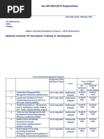 ICSI 15-Day Classroom EDP 2025 Details | PDF