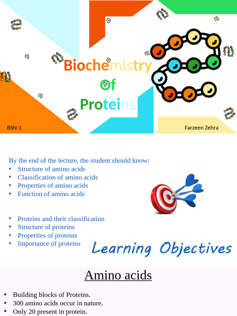 Chemistry of Proteins | PDF | Amino Acid | Proteins