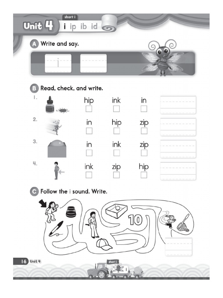 Phonics 2A Pages 32-34 WKSHT | PDF