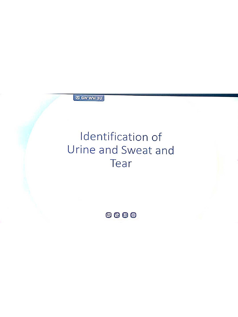Urine Test | PDF