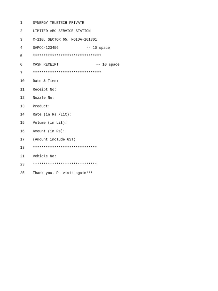 Printer Layout Setting 1 | PDF
