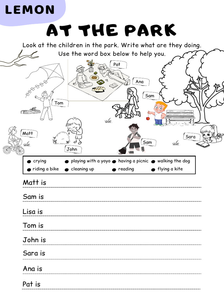 At The Park | PDF