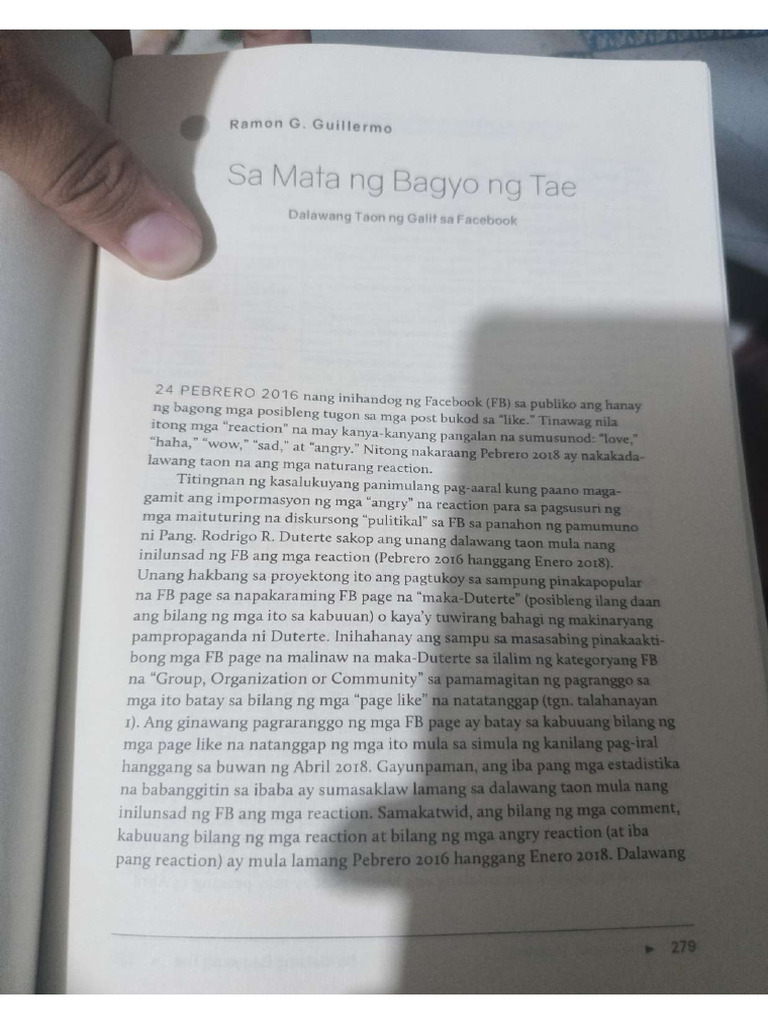 Baryo Tae | PDF