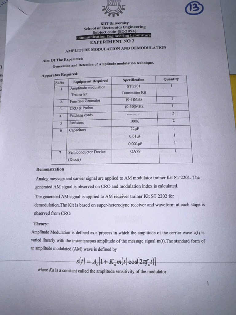 CE-Lab (Exp-2) | PDF