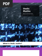 Worksheet Vedic Mathematics | PDF | Teaching Mathematics