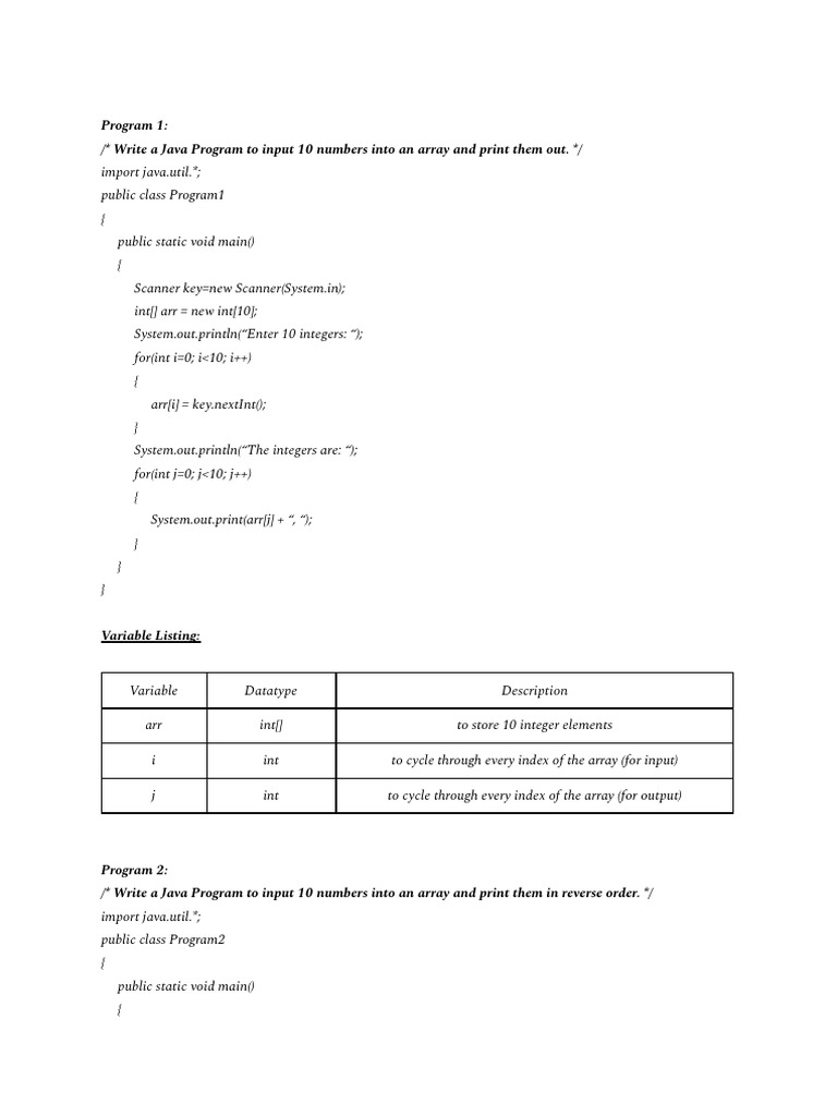 Gr10 Comp. App. Record Programs | PDF | Integer (Computer Science ...
