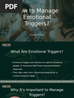 Emotional Regulation Checklist | PDF