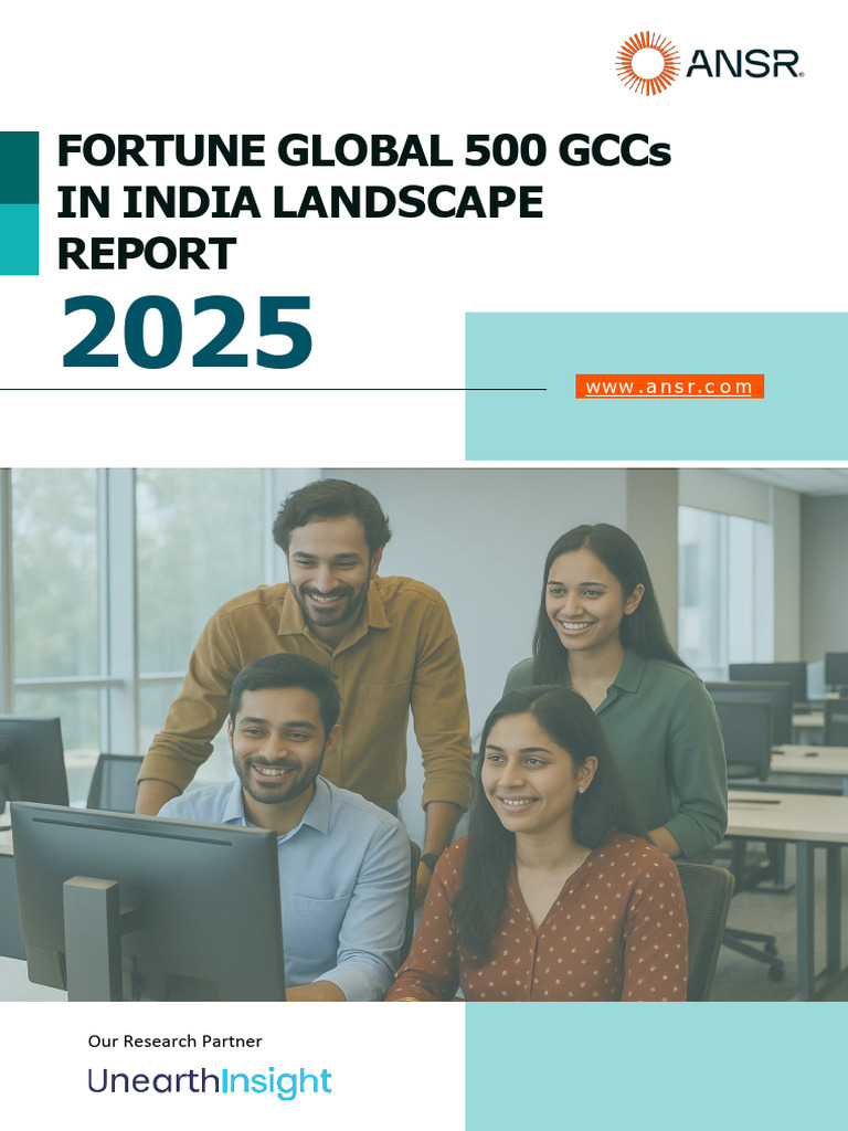 Fortune Global 500 GCCs in India 2025 | PDF | Economies | Business