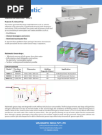 Design of Oil and Grease Traps Calculations | PDF