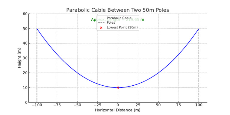 Parabolic Cable Length | PDF