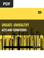 Module 1 - E - UNSAFE ACTS AND UNSAFE CONDITION | PDF | Safety ...