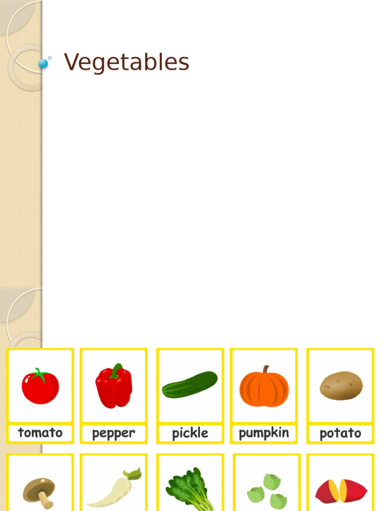 Vegetables | PDF