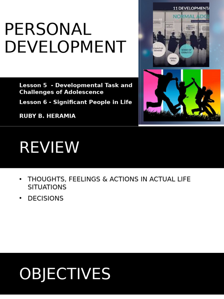 PERDEV-WEEK-3-1 Personal Development Quarter 1 Grade 11 | PDF | Mental Disorder | Adolescence