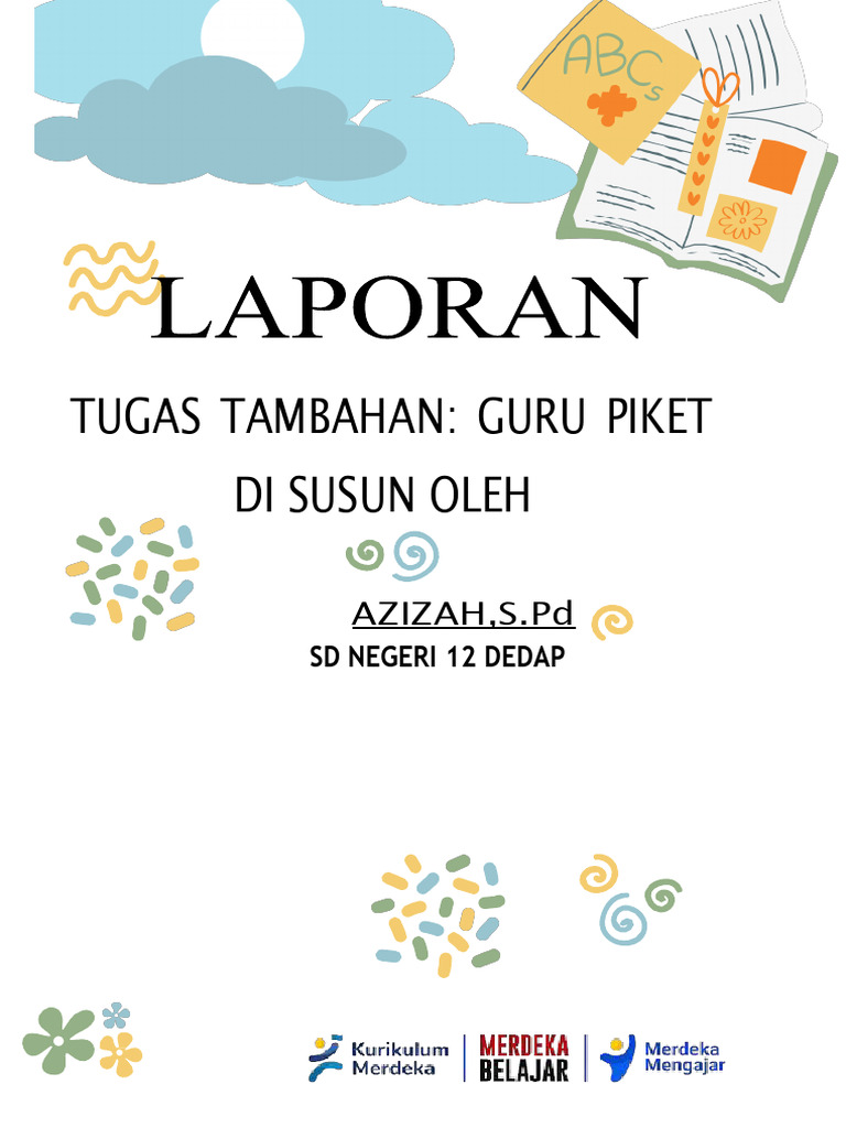 Laporan Guru Piket Buk Azizah | PDF