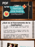 Dibujos Cinco Pasos para Hacer Una Buena Confesion | PDF