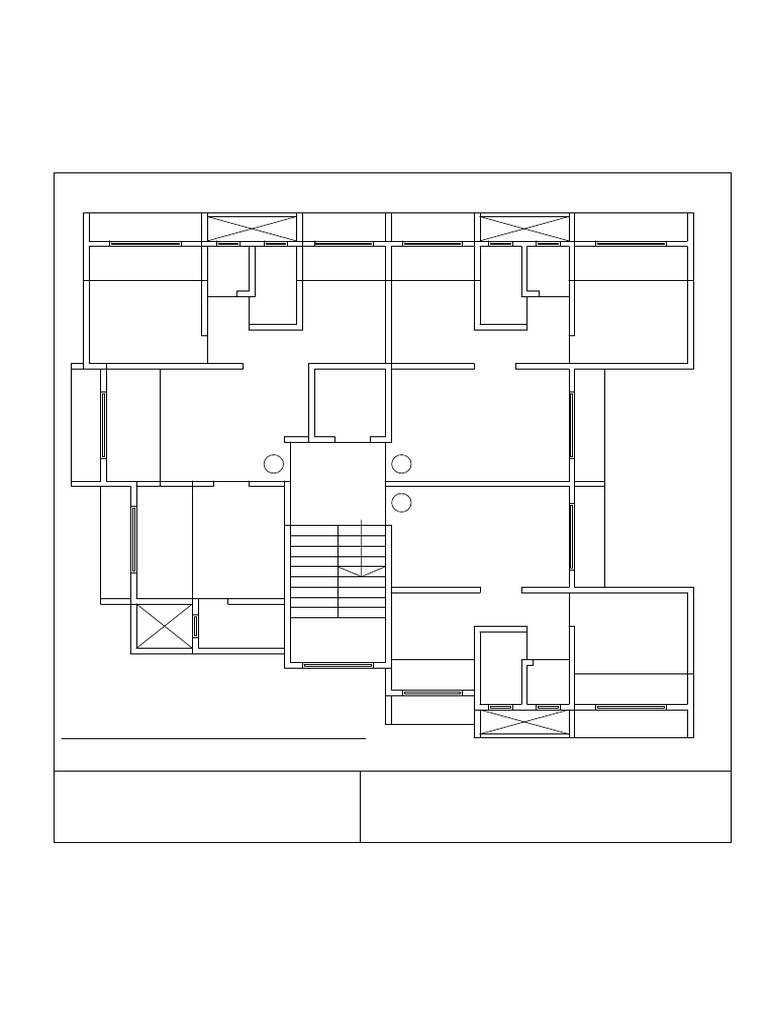Typical Floor Plan 2nd To 7th | PDF