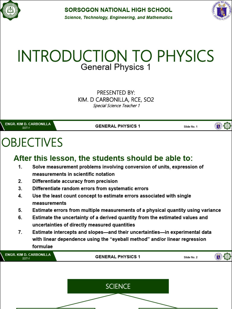 SESSION 1 With Correction | PDF | Significant Figures | Accuracy And ...
