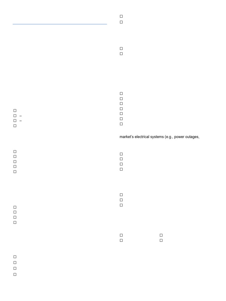 Public Market Vendor Infrastructure Survey | PDF