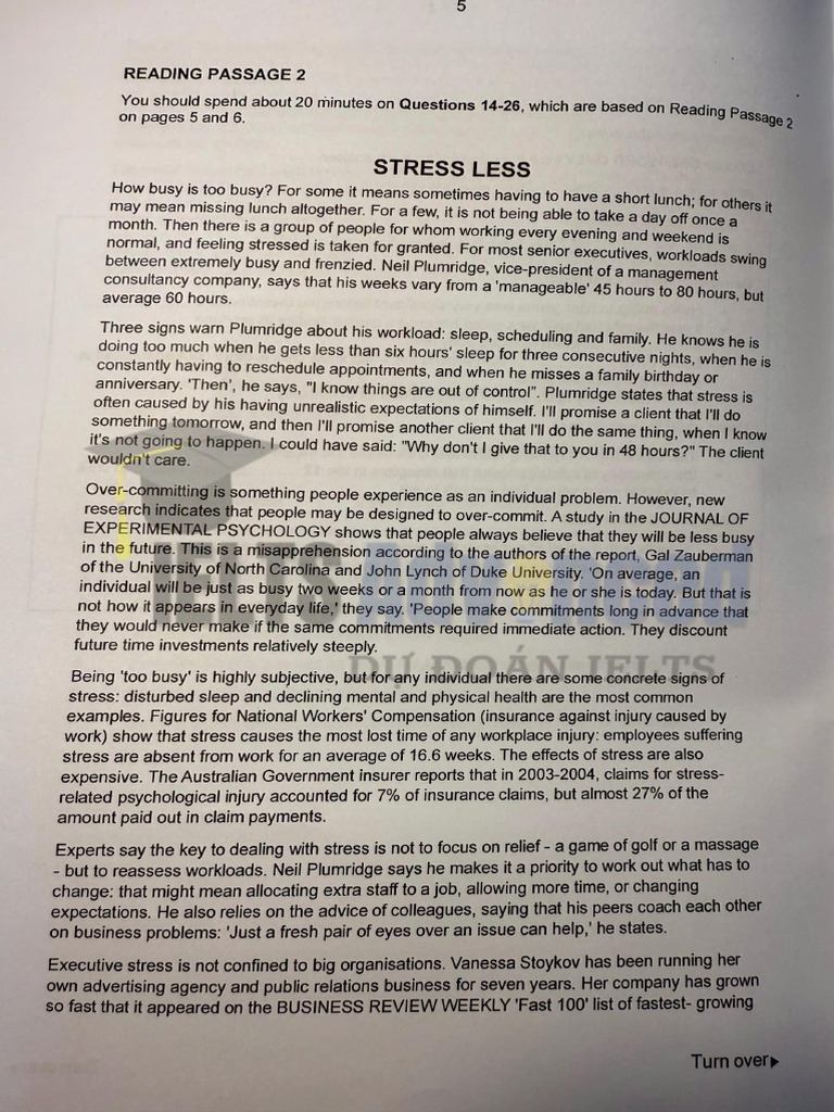 Stress Less | PDF
