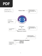 Thesis Guide for USM Students | PDF | Thesis | Written Communication