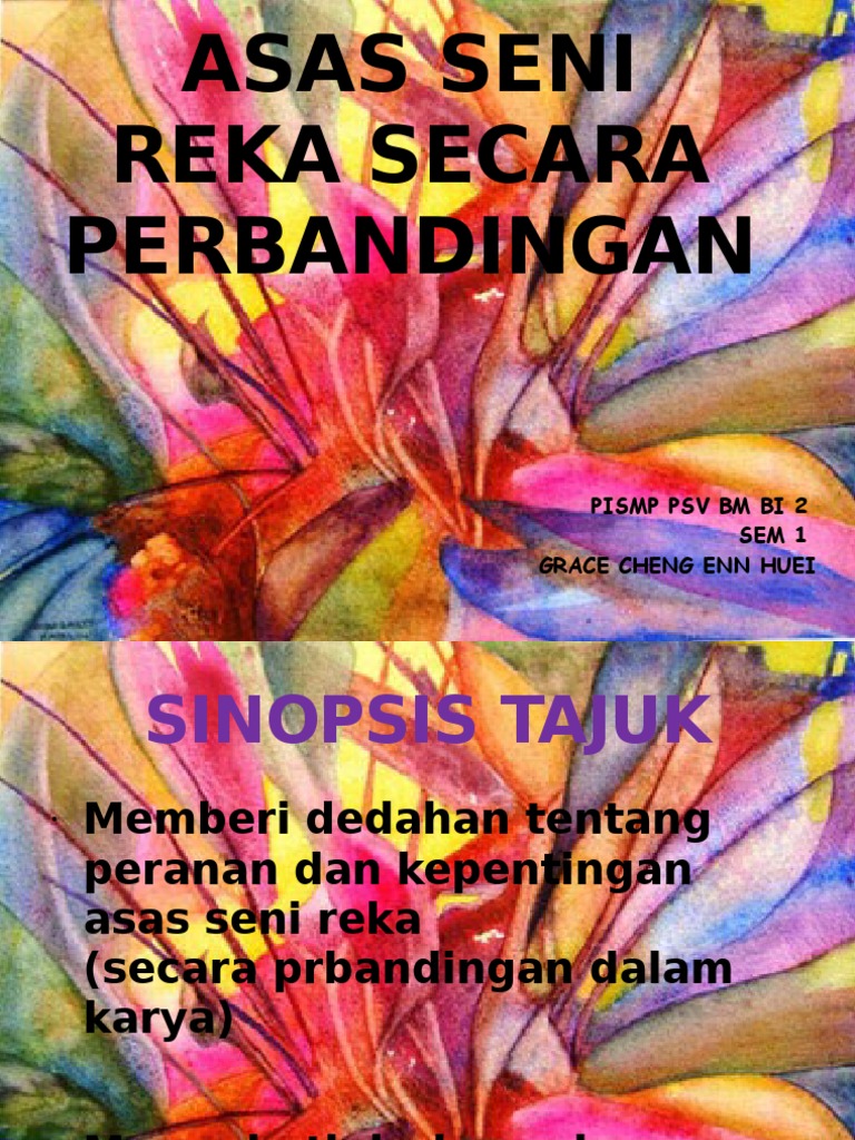 Asas Seni Reka Secara Perbandingan | PDF