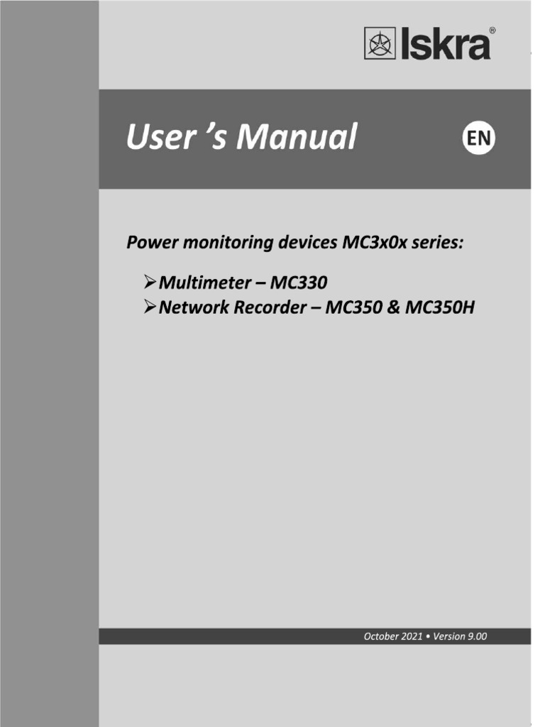 Users Manual Network Recorders Mc350 Mc350h Version 9.0 | PDF