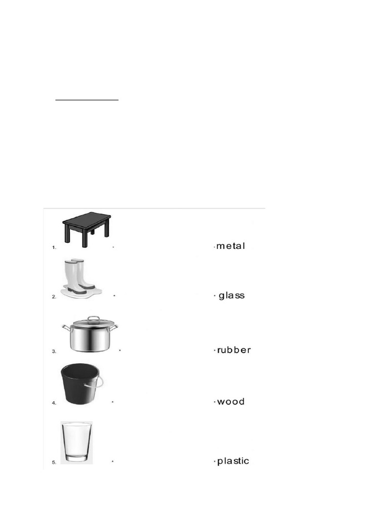 Class 4 Science Worksheet | PDF