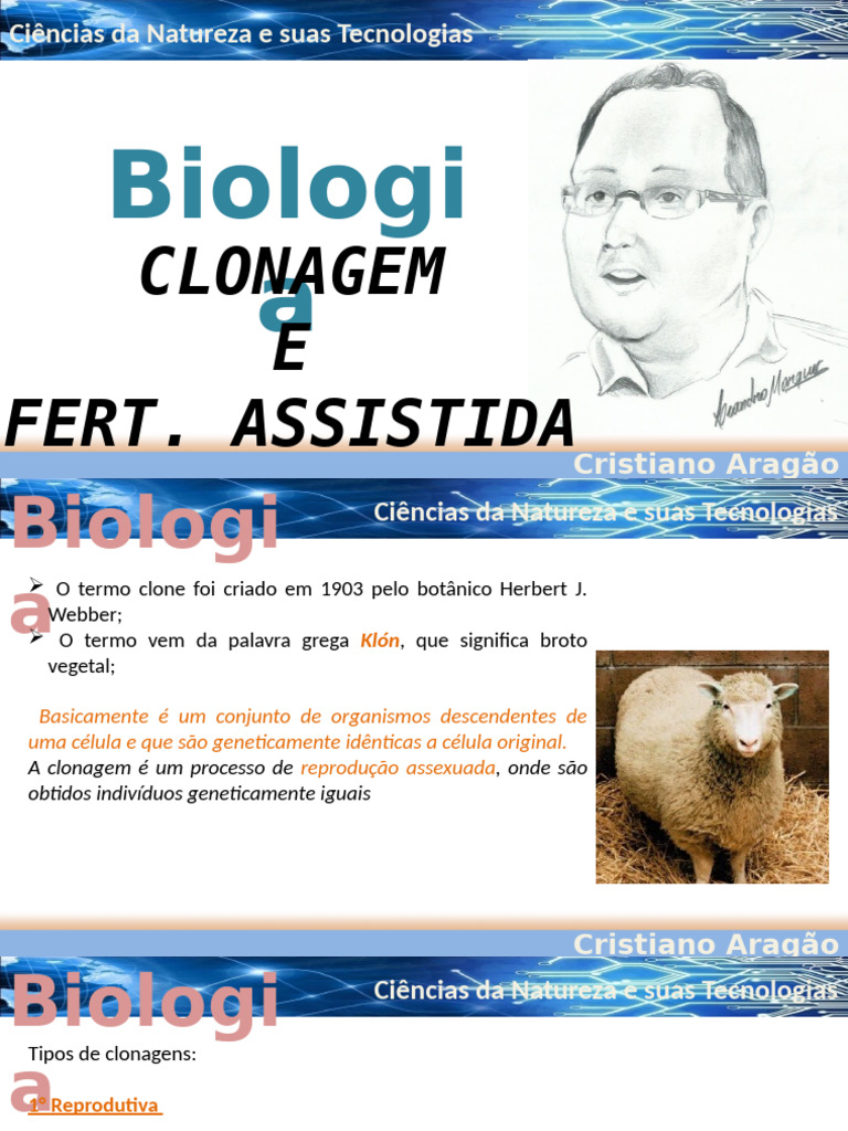 Clonagem e Fert Assistida | PDF | Clonagem | Fertilização In Vitro
