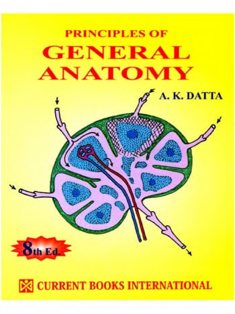 Ak Datta General Anatomy | PDF | Muscle | Anatomy