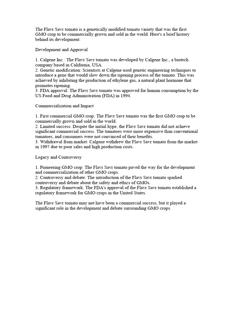 GMO | PDF