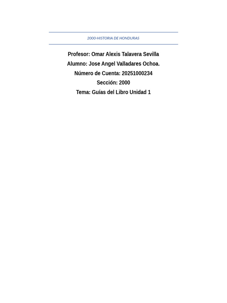Guia 1 Unidad 1 | PDF