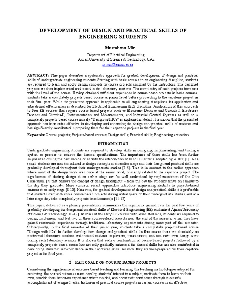 Development of Design MMir | Download Free PDF | Amplifier | Analog To ...