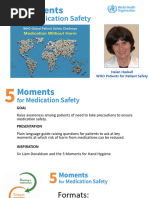 5 Moments for Medication Safety Guide | PDF | Health Professional ...