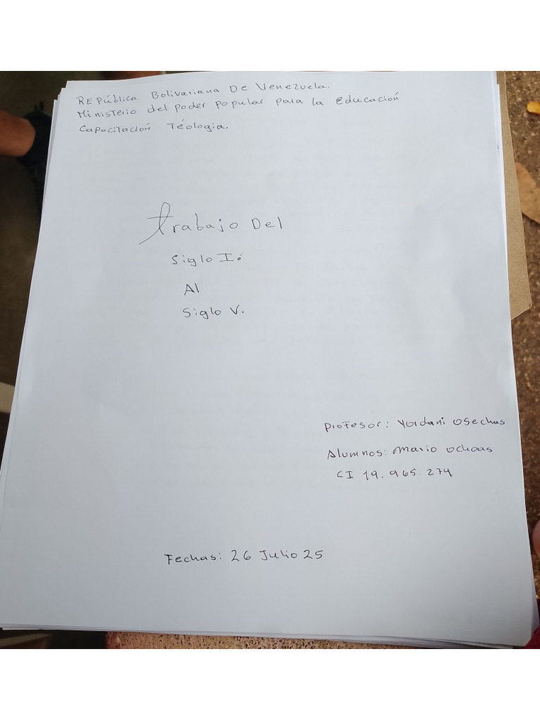 Hermano Mario Ochoa | PDF