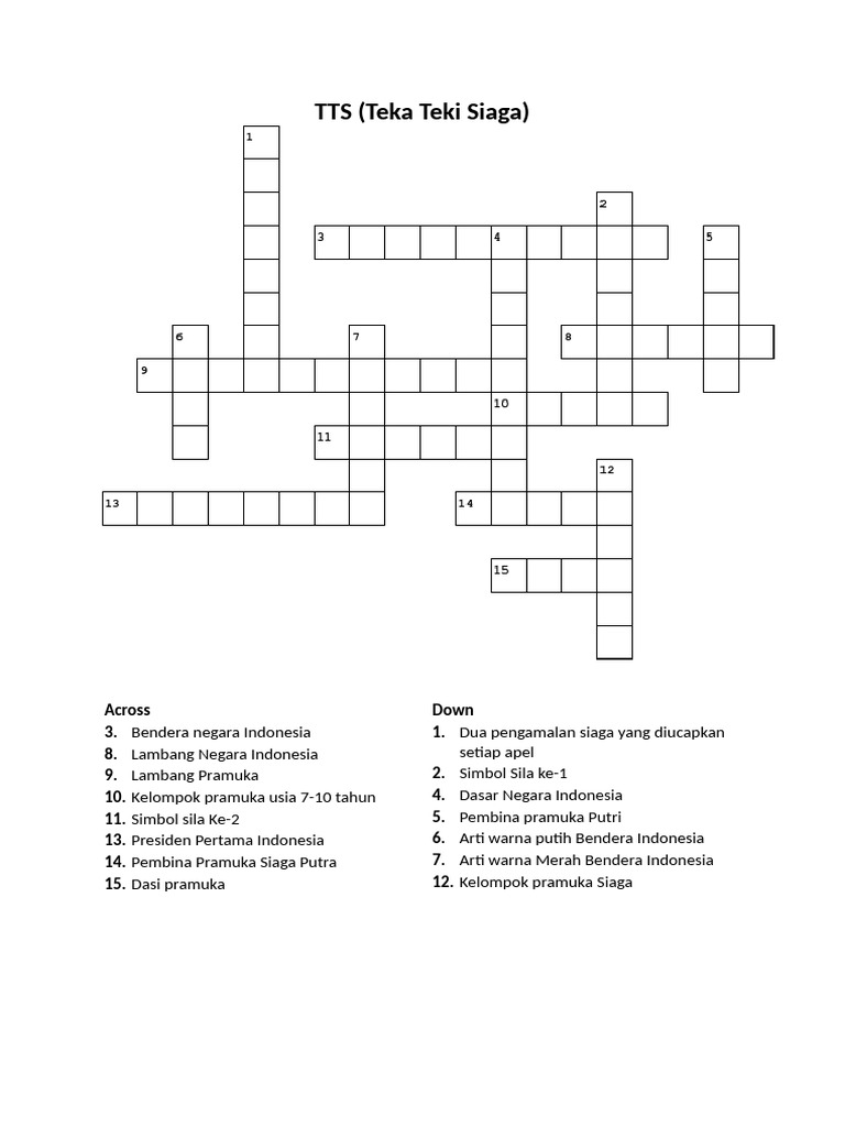 Contoh Soal Tes IQ dan TTS | PDF