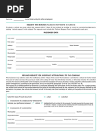 Autopass Card Refund Form | PDF | Service Industries | Business