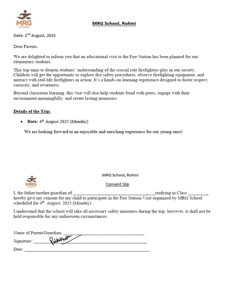 Fire Station Visit | PDF