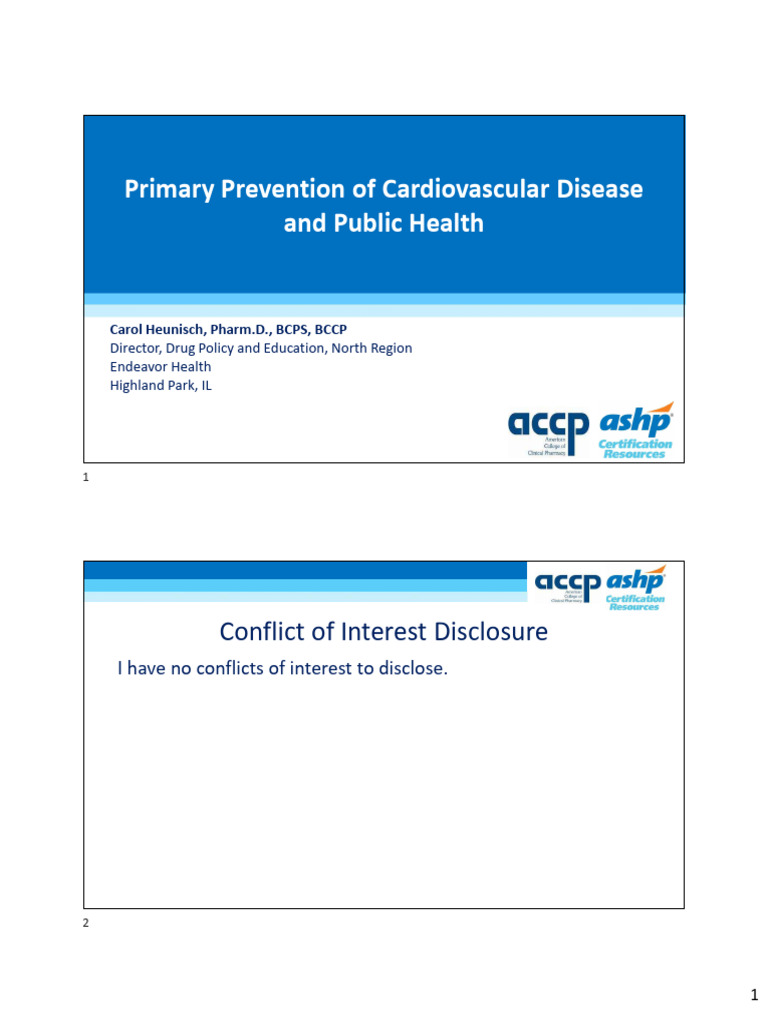 Cardiovascular Disease Prevention Strategies | PDF | Cardiovascular ...