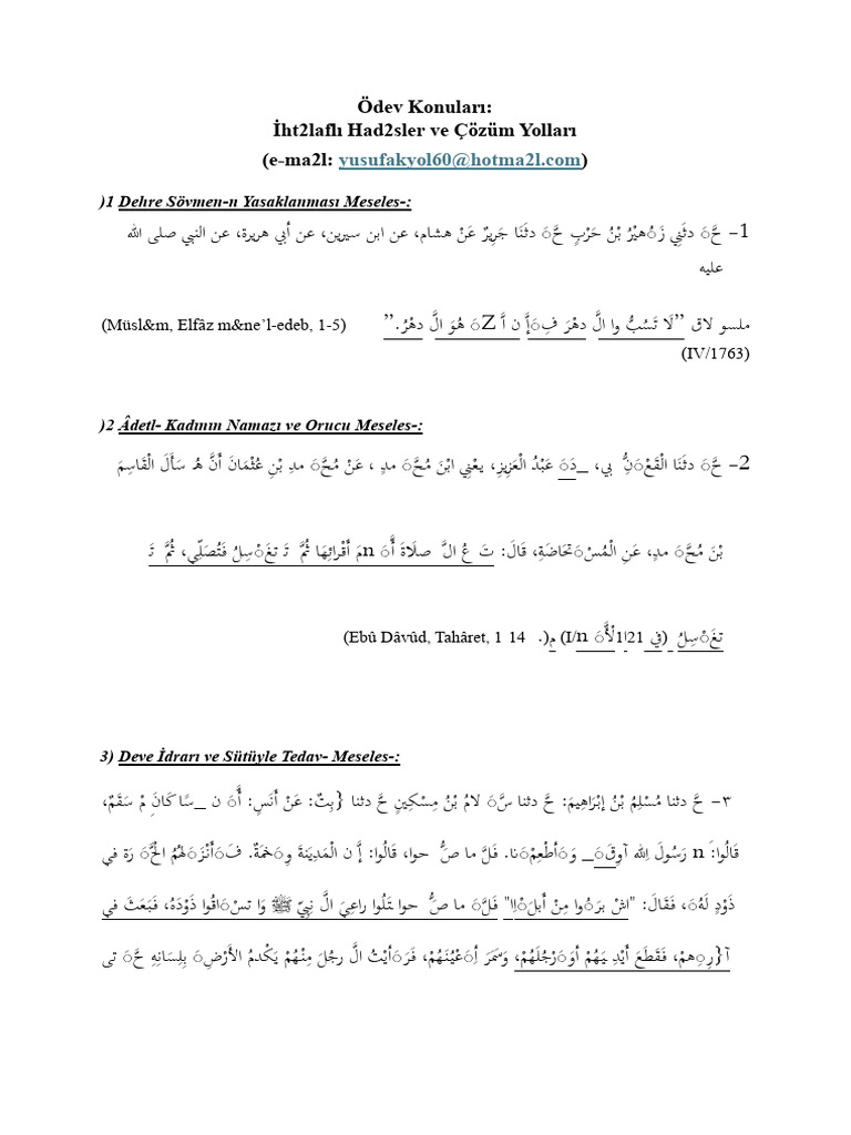 Ödev Konuları-Sofya | PDF