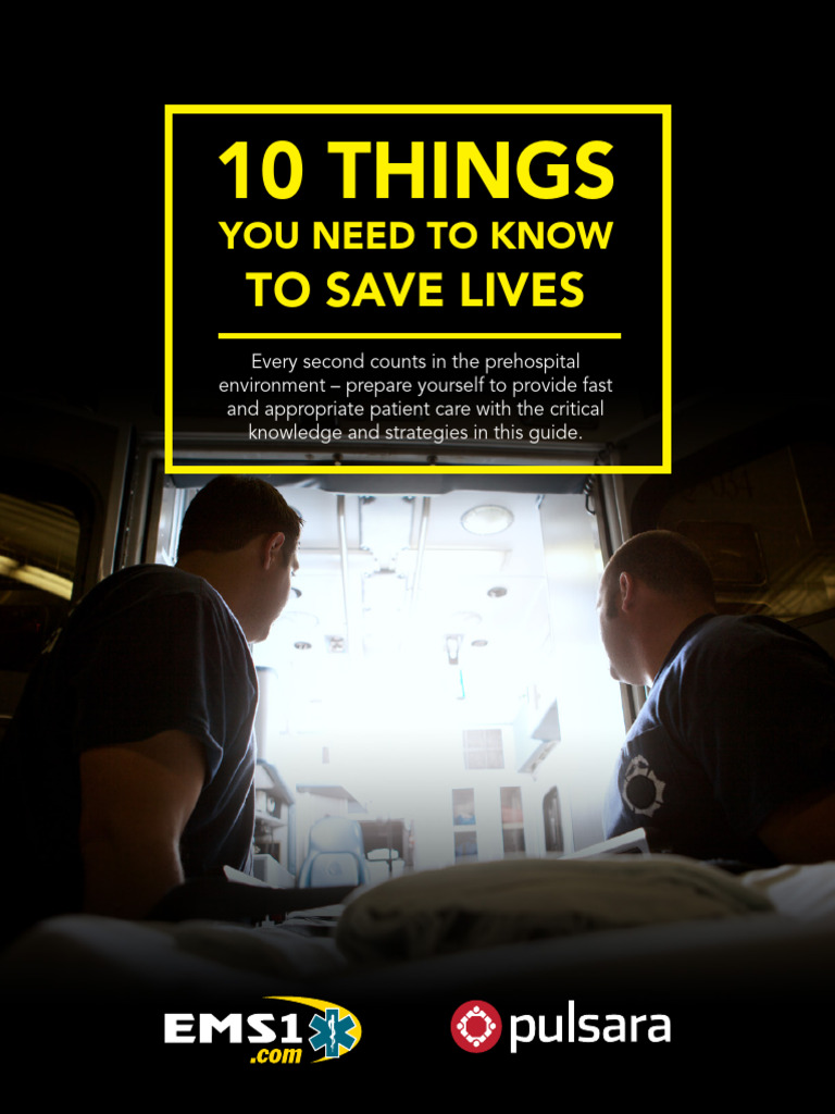 10 Things You Need To Know To Saves Lives - EMS1 | PDF | Stroke ...