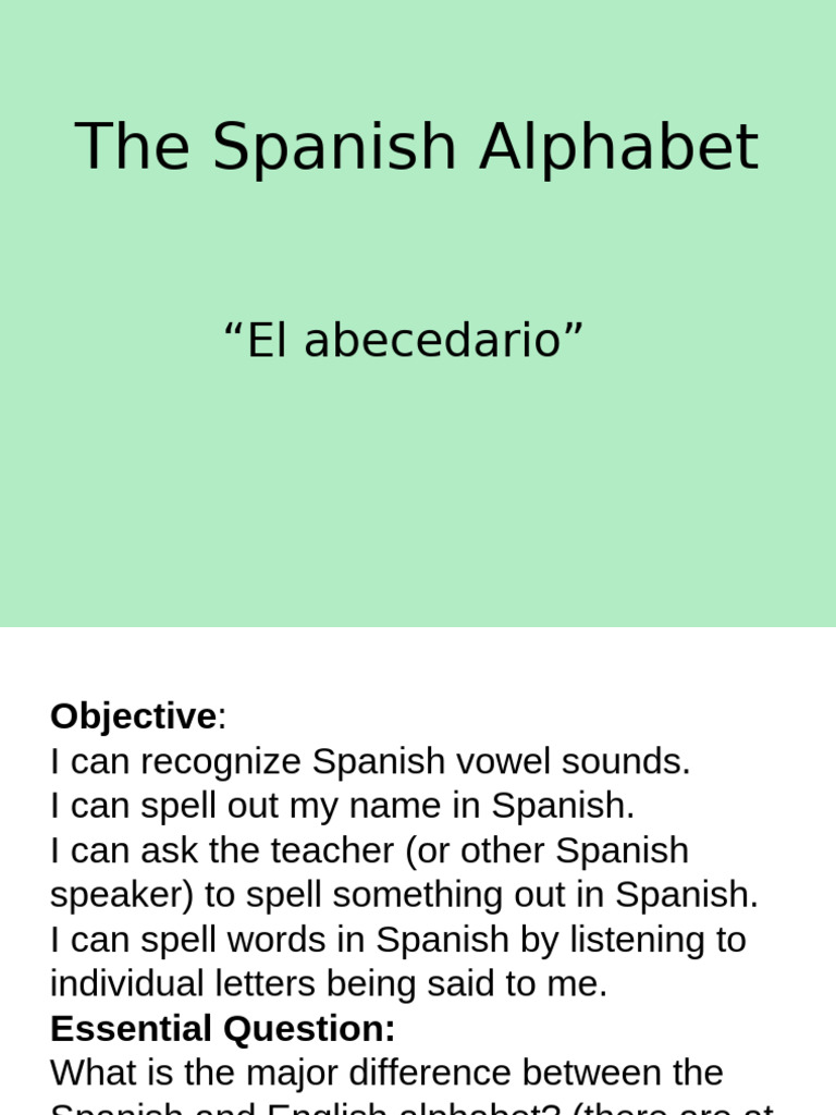 Alphabet - Ppt | PDF