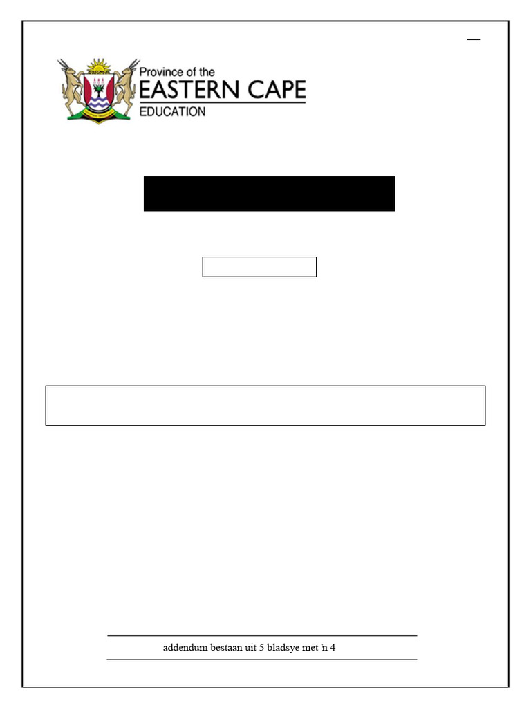 Maths Lit p2 Add Sept 2018 Afr | PDF