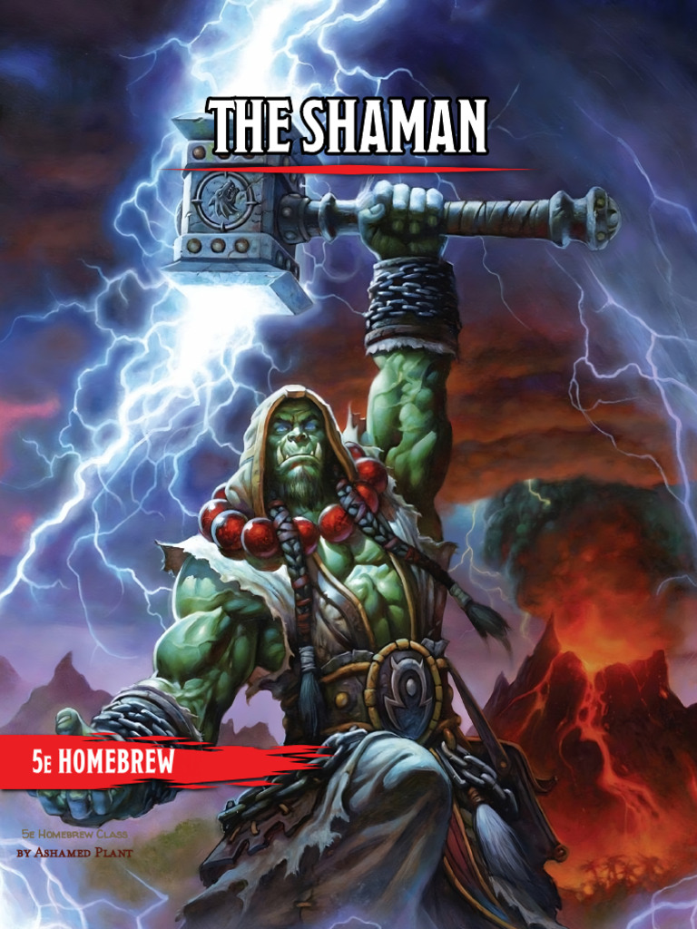 Shaman Class Overview for 5e | PDF